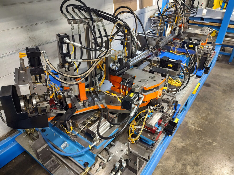 Stretch Bending Metal Forming Process